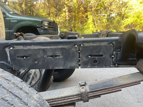 3rd Gen Dodge Ram Crew Cab Short Bed Frame Rail Rust Repair Rear Secti ...